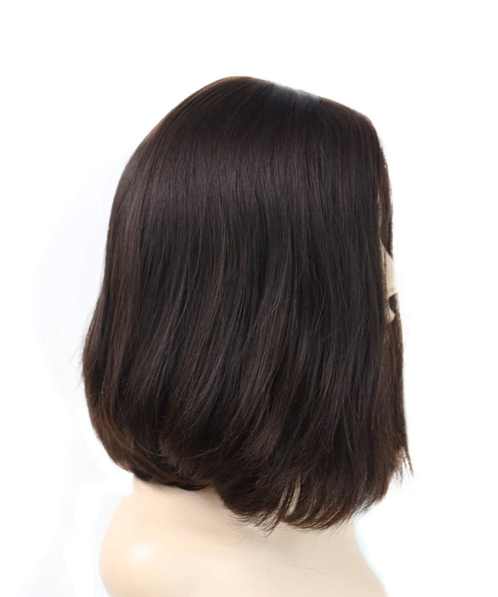 Invisilace Kosher Sheitel Wig Russian Virgin Hair Straight 150% Density ...