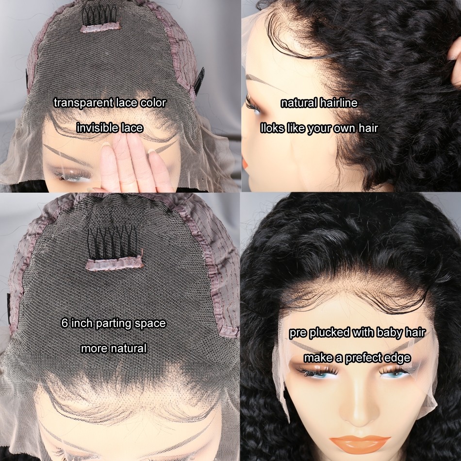 Invisilace Loose Wave 13x6 Glueless Lace Front Human Hair Wig 150